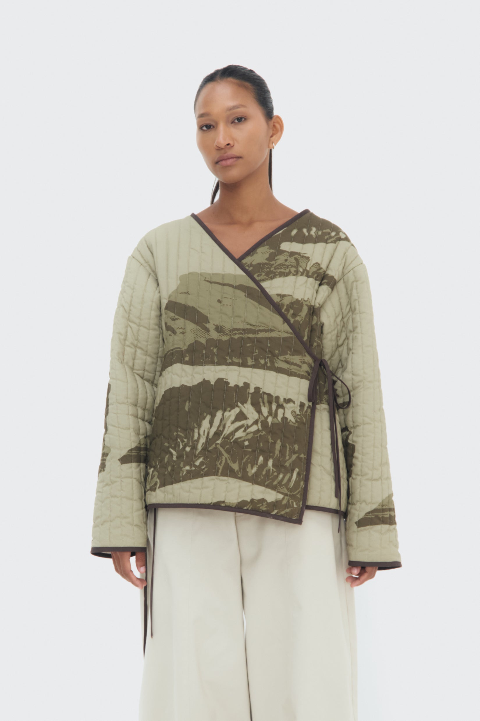 Kikuyo Quilted Jacket – Olga Fisch