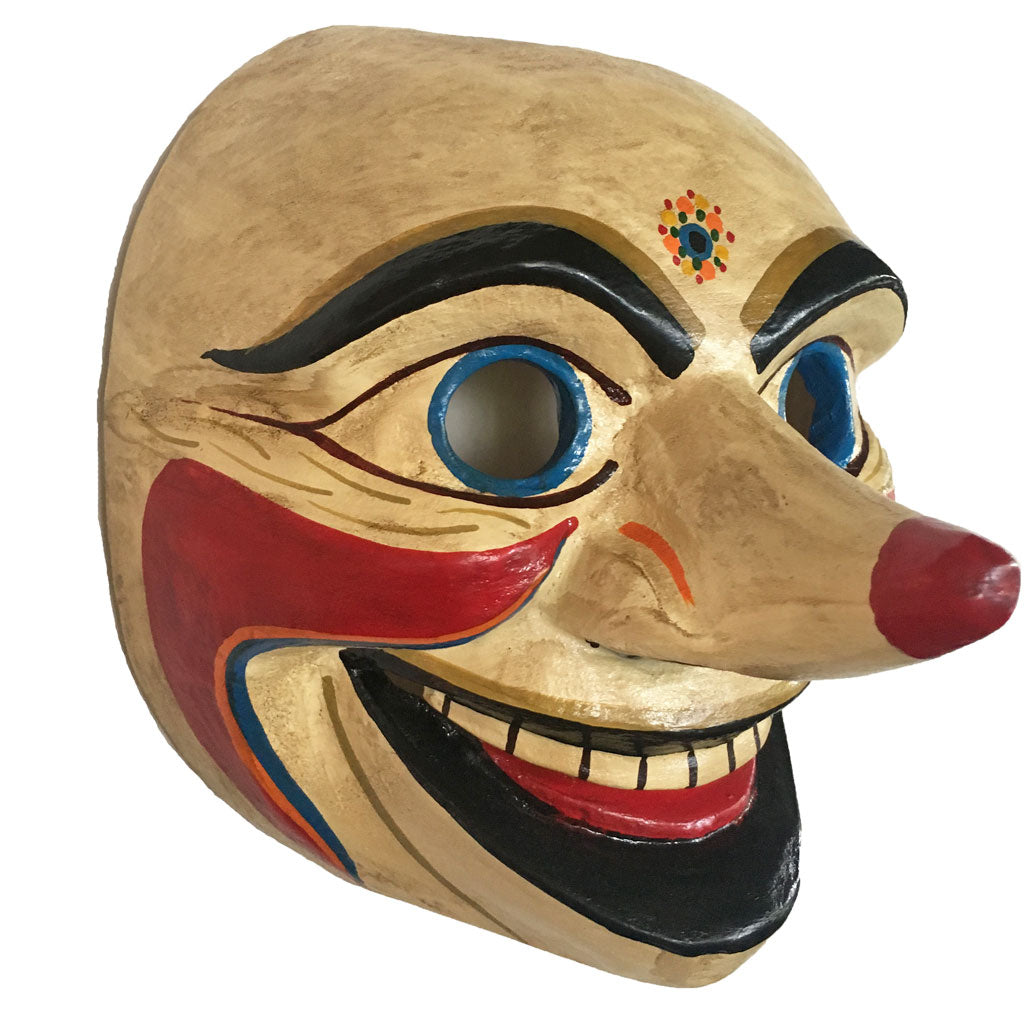 Payaso Wooden Mask – Olga Fisch