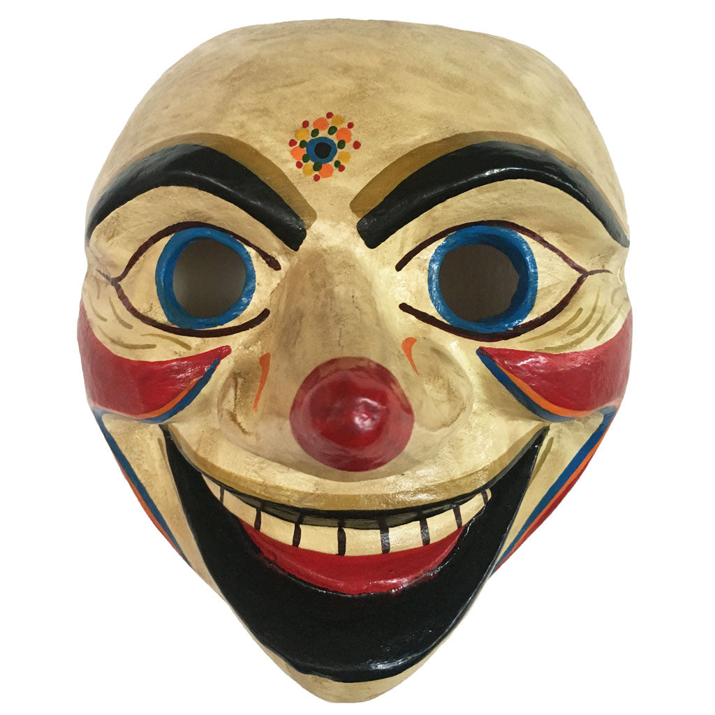 Payaso Wooden Mask – Olga Fisch